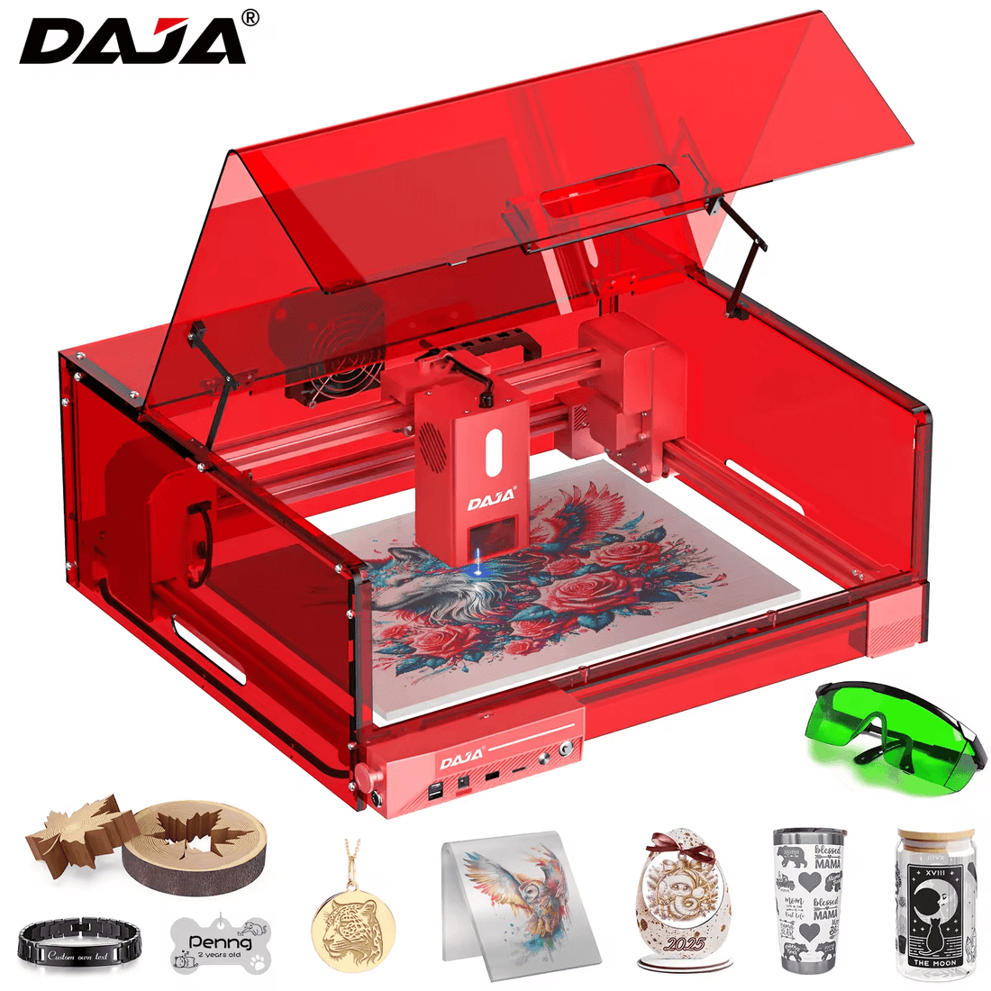 Daja A6 Laser Engraver | Compact & Versatile Engraving Tool – DAJA