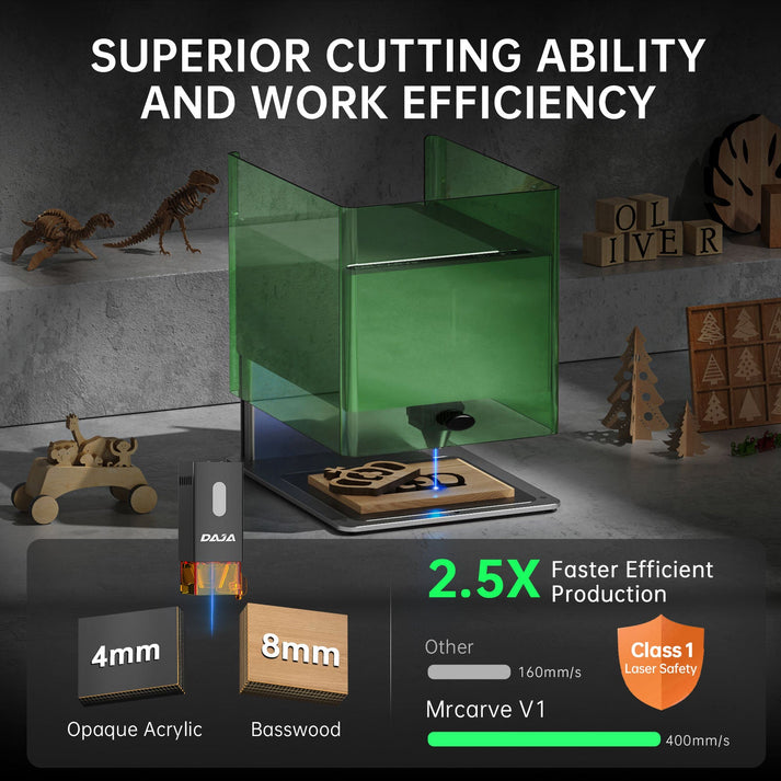 DAJA V1 Laser Engraver | Compact & Precision Engraving Tool