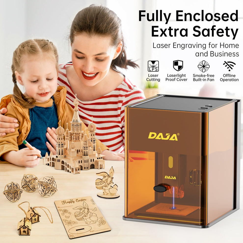DAJA DJ6 Pro Portable Laser Engraver｜With Replaceable Laser Heads