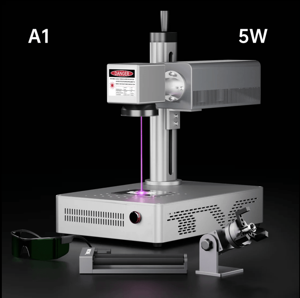 DAJA A1 UV Laser Marking Machine for Glass, Plastic & Metal